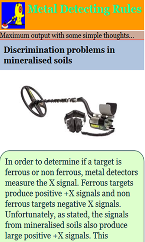 Metal Detecting Rules:Amazon.com:Appstore for Android