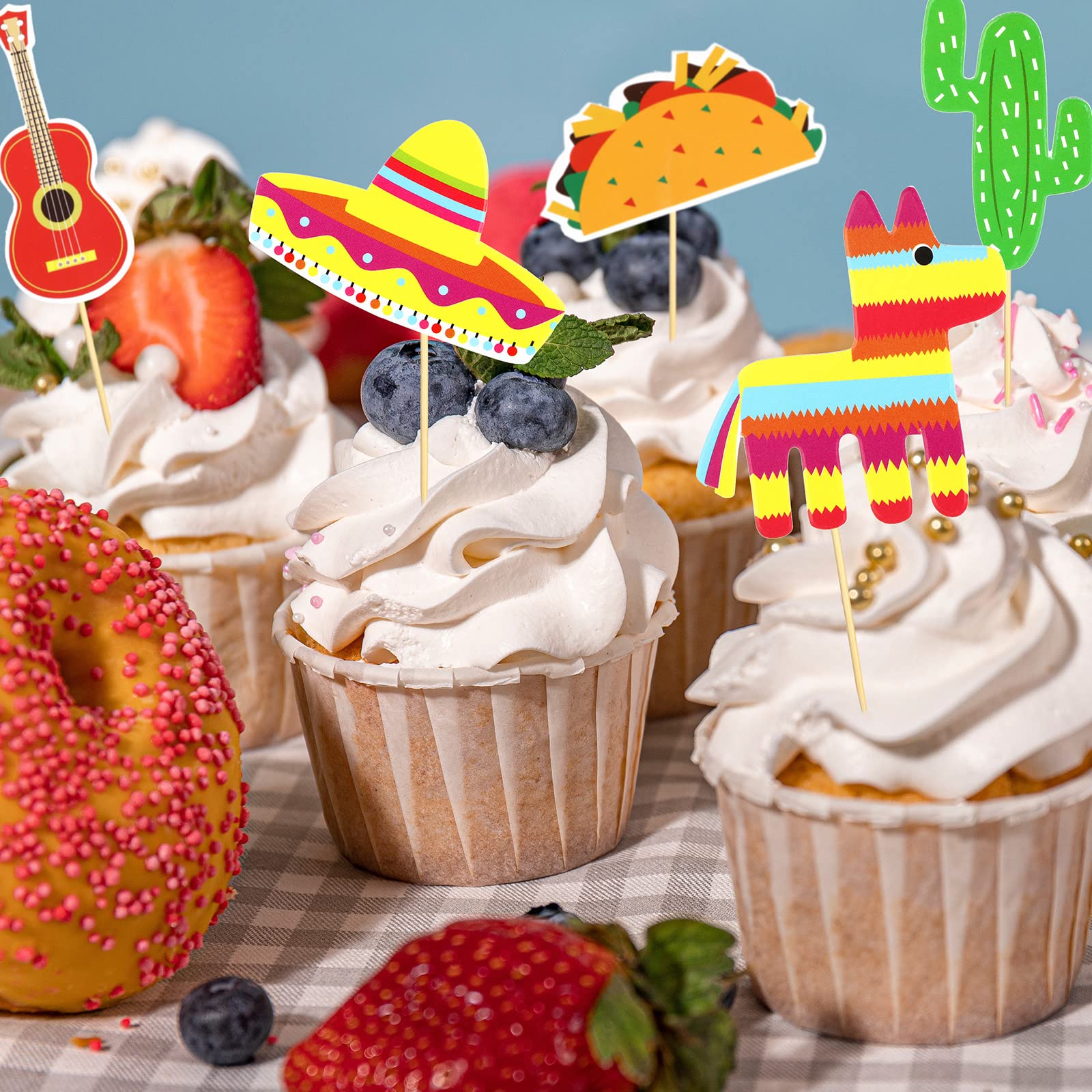Mexican Cupcake Decorations Kiddie Affairs Custom Cakes: Mexican
