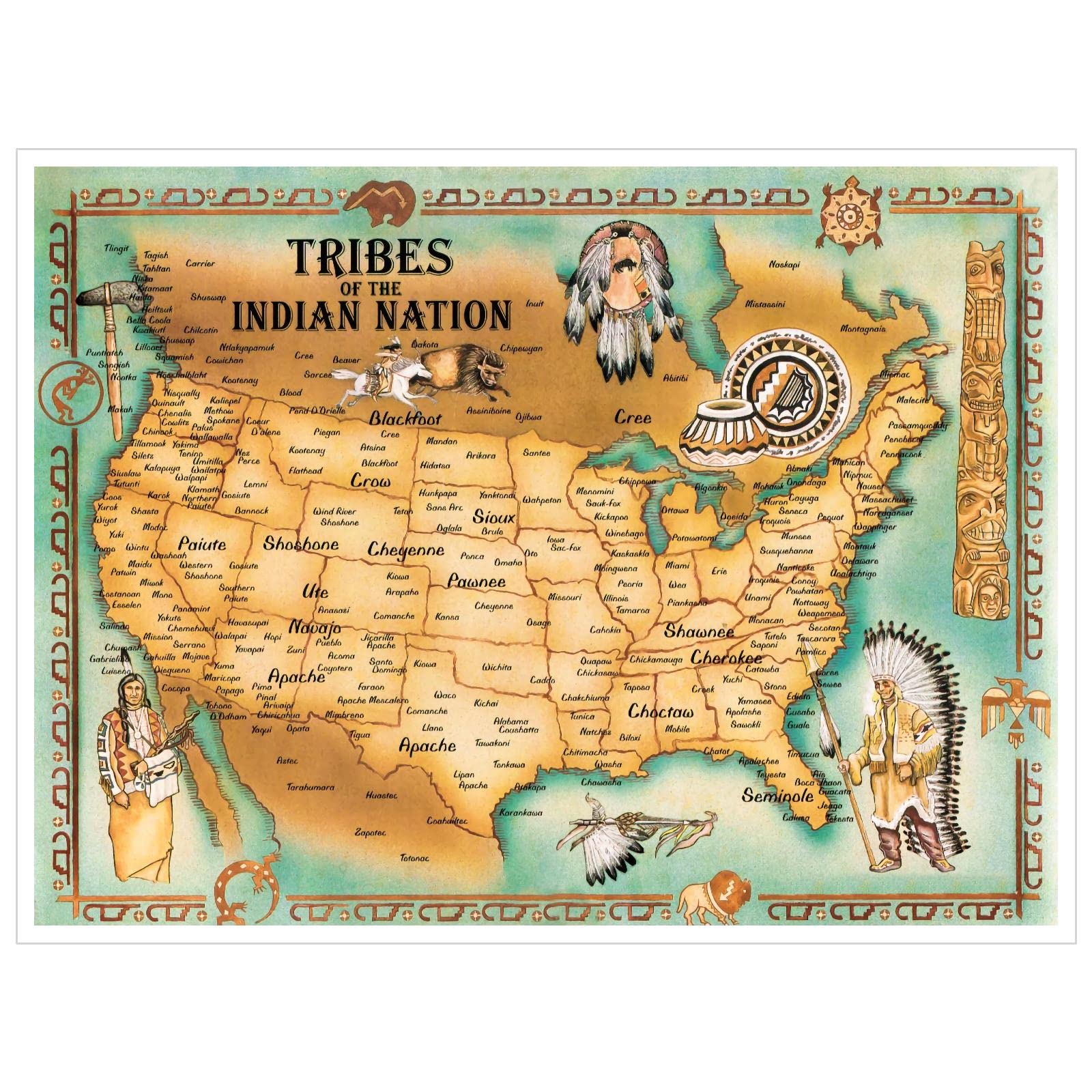 Zuni Tribe Map