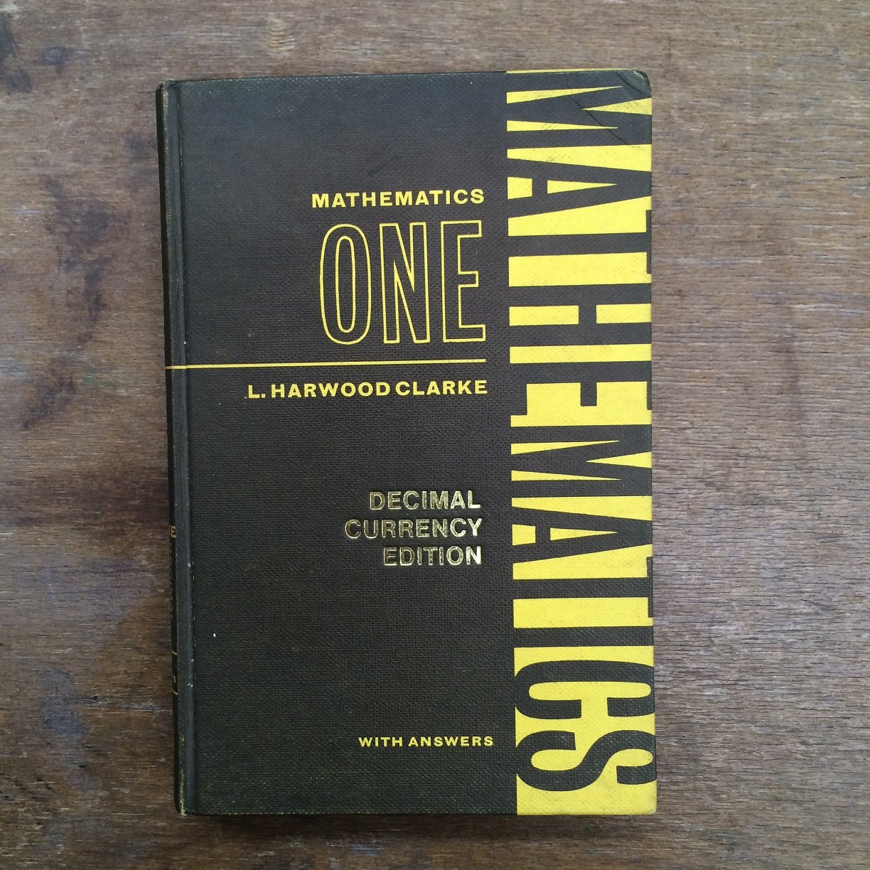 Mathematics One, With Answers: L. Harwood Clarke: Amazon.com: Books