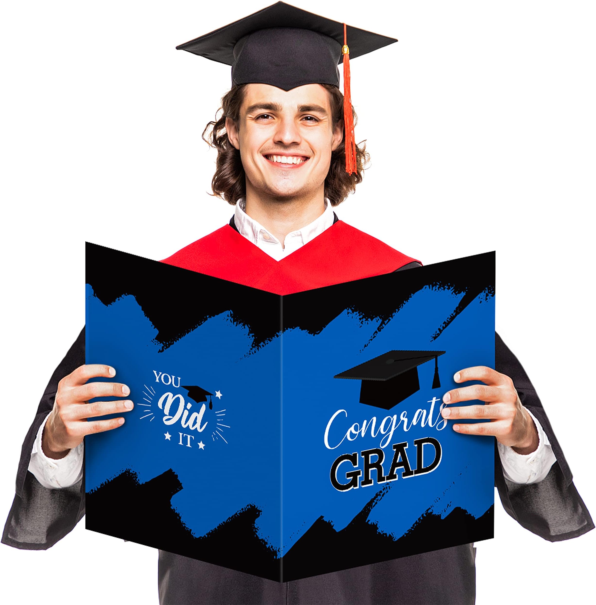 Amazon.com: Eaasty 6 Pieces Graduation Decorations Graduation Party ...