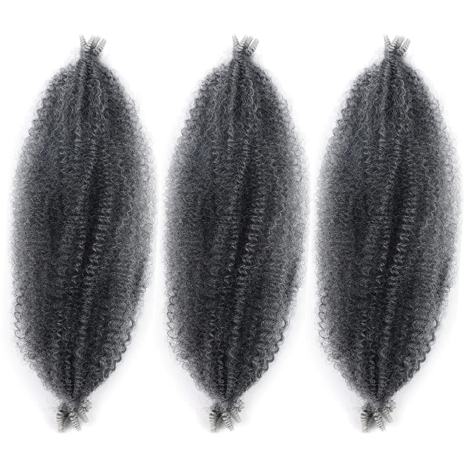 Snapklik.com : Marley Twist Braiding Hair Tgray Springy Afro Twist Hair ...