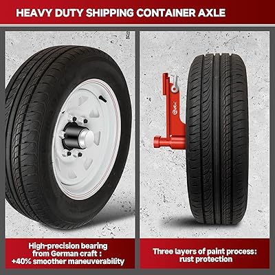 2Pack Shipping Container Wheels 6-Lug Wheels Kosovo | Ubuy