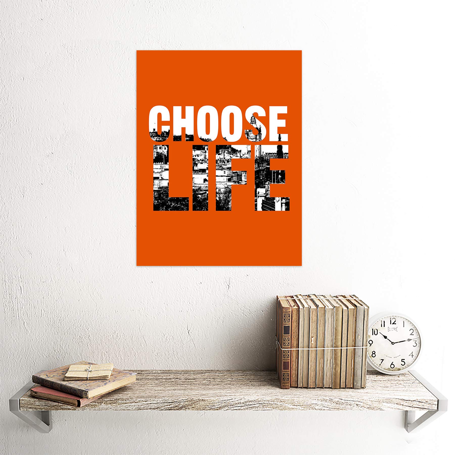 Trainspotting Choose Life Wallpaper (LAMINATED) TRAINSPOTTING MOVIE