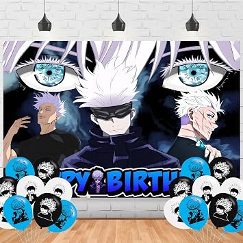 Amazon.com : Satoru Anime Gojo Party Supplies5x3FT,Satoru Anime Gojo ...