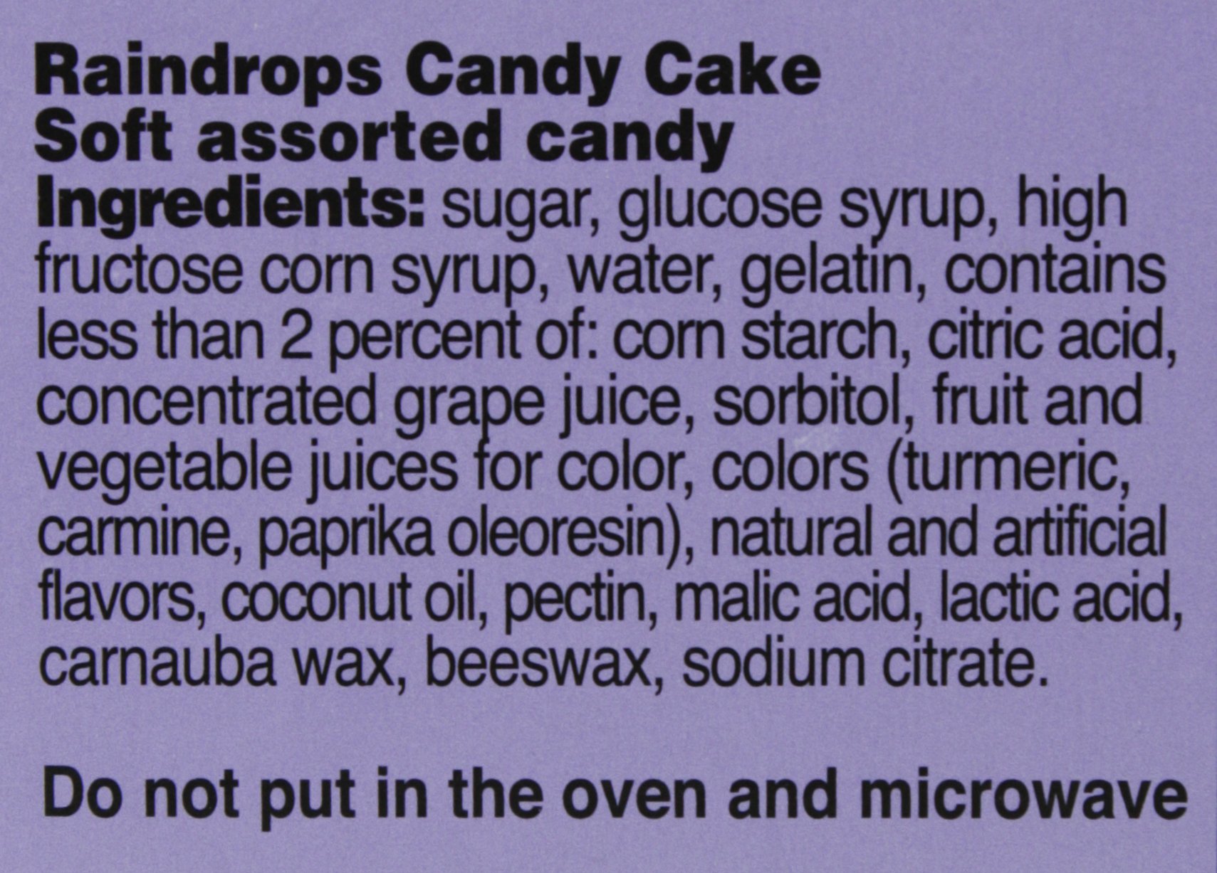 Buy Raindrops Candy Cake Made From Assorted Soft Candy, 48 Candies ...
