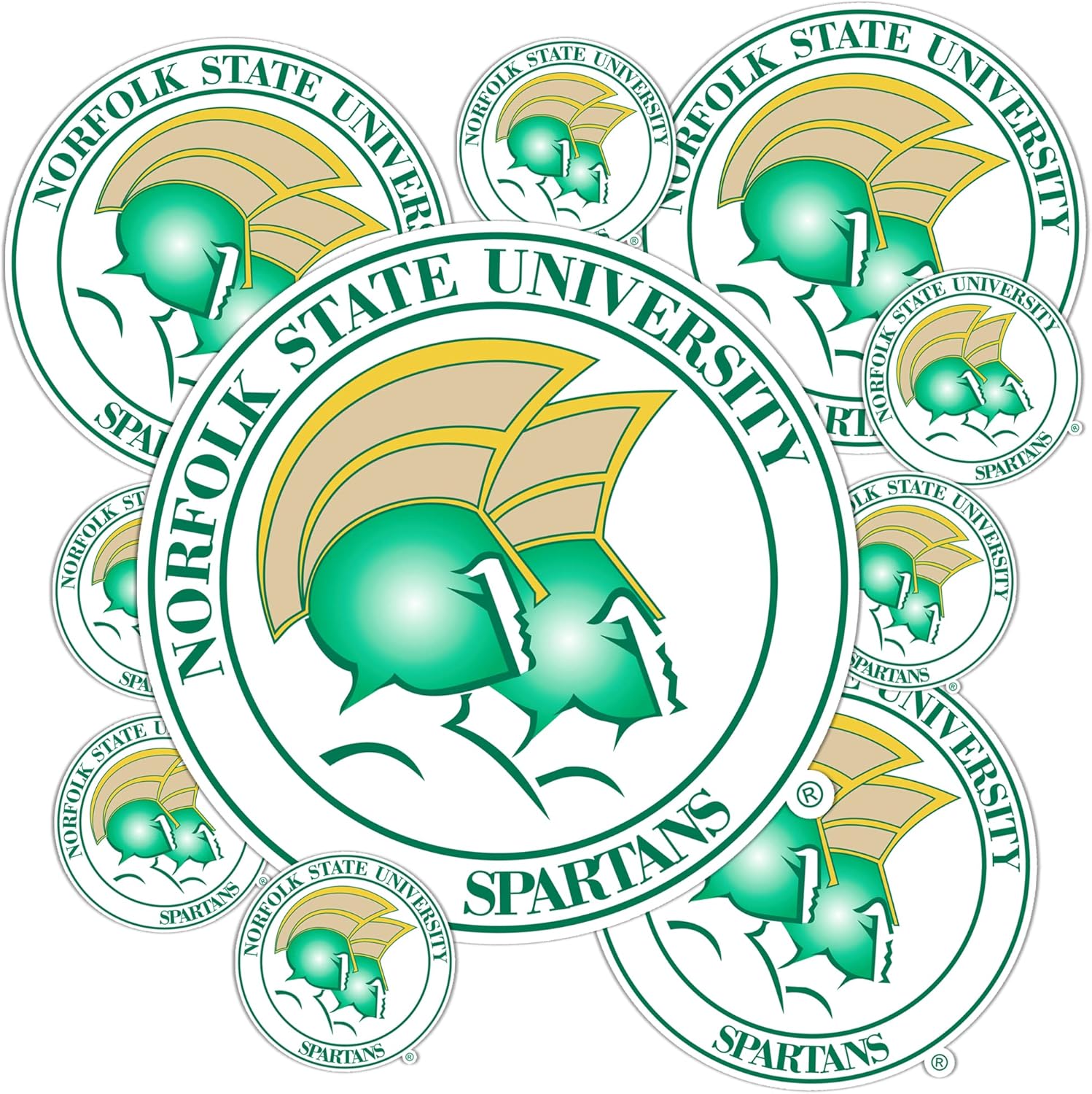 Amazon.com: Desert Cactus Norfolk State University Sticker NSU Spartans ...