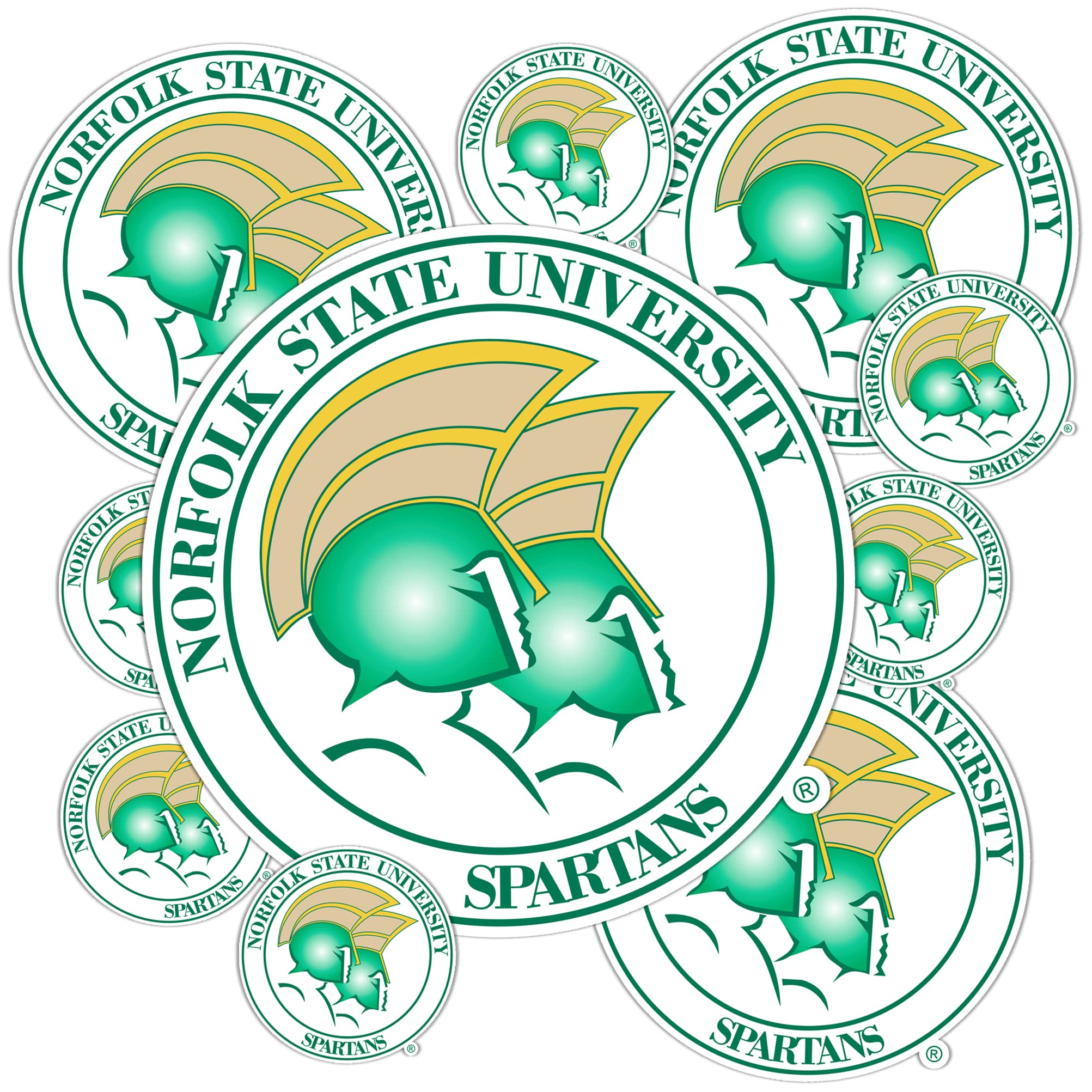 Amazon.com: Desert Cactus Norfolk State University Sticker NSU Spartans ...