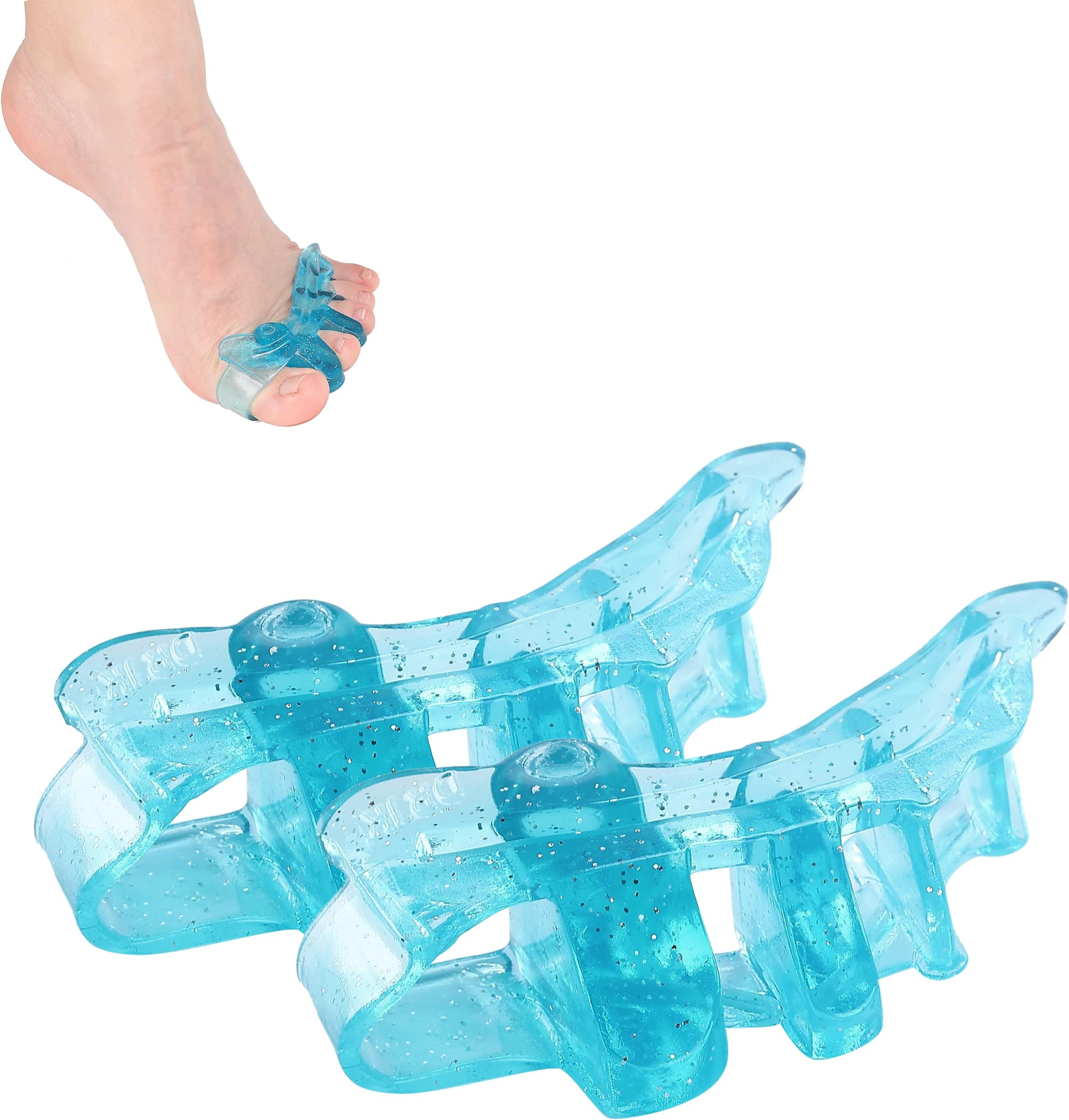 Amazon.com: DR. JK- ToePal Gel Toe Separator, Wide, 1 Pair, Toe Spacers ...