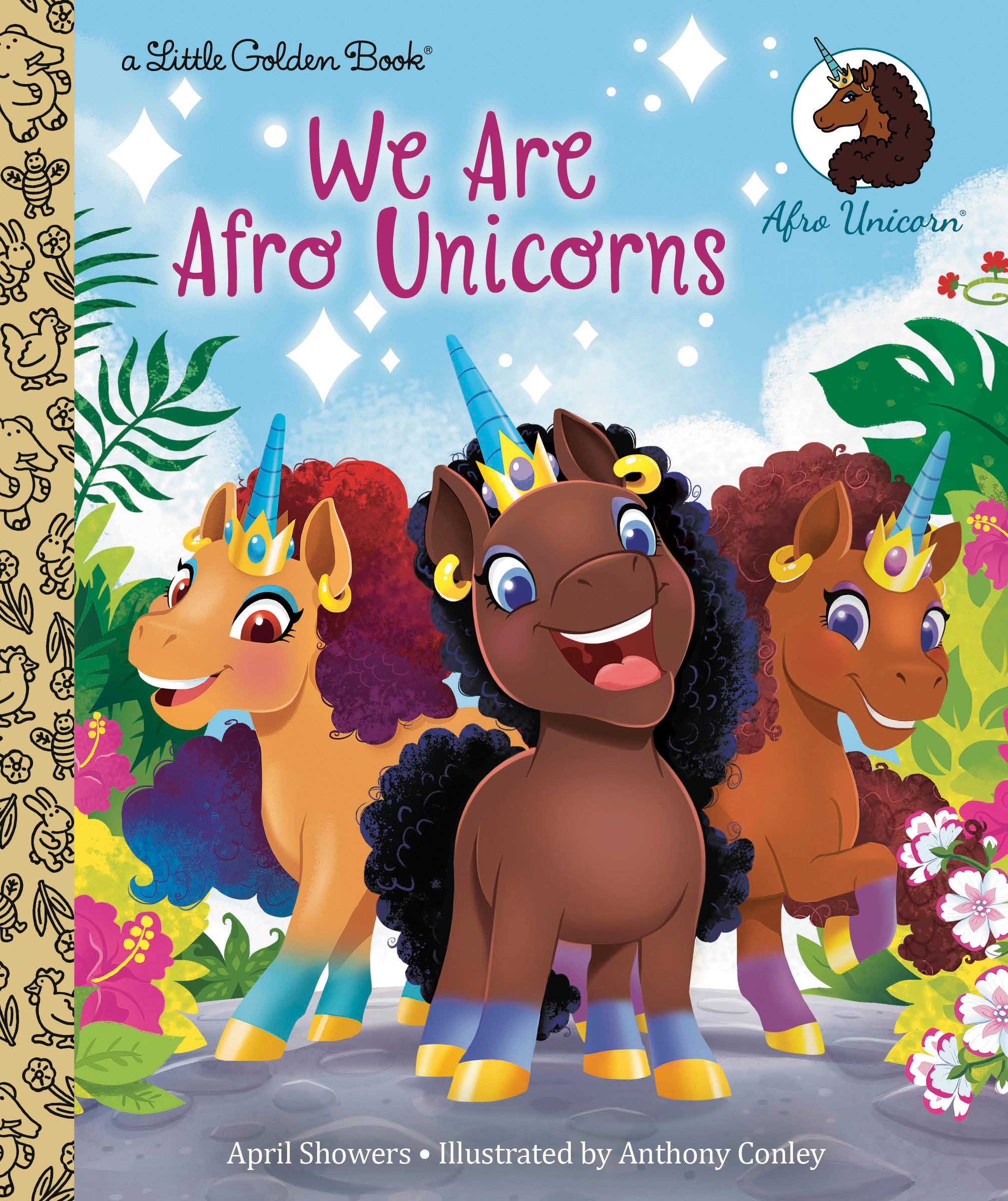 Amazon.com: We Are Afro Unicorns (Little Golden Book): 9780593704172: Showers, April, Conley ...