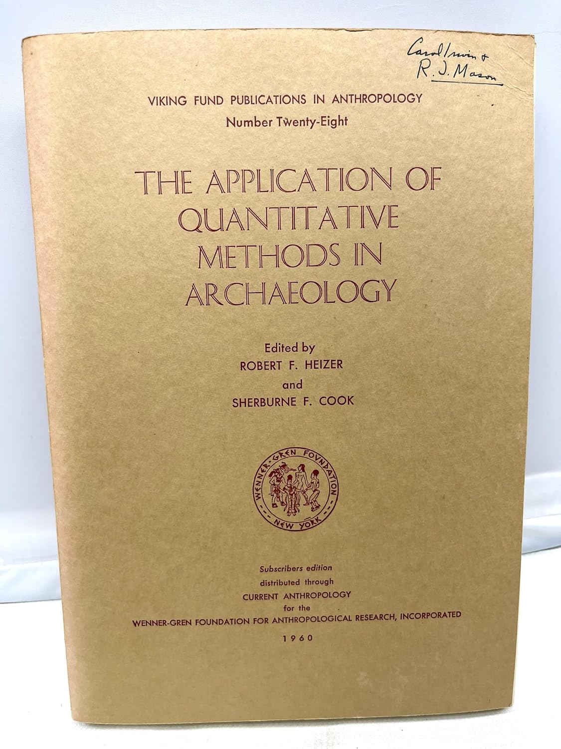 Amazon.com: The Application of Quantitative Methods in Archaeology ...