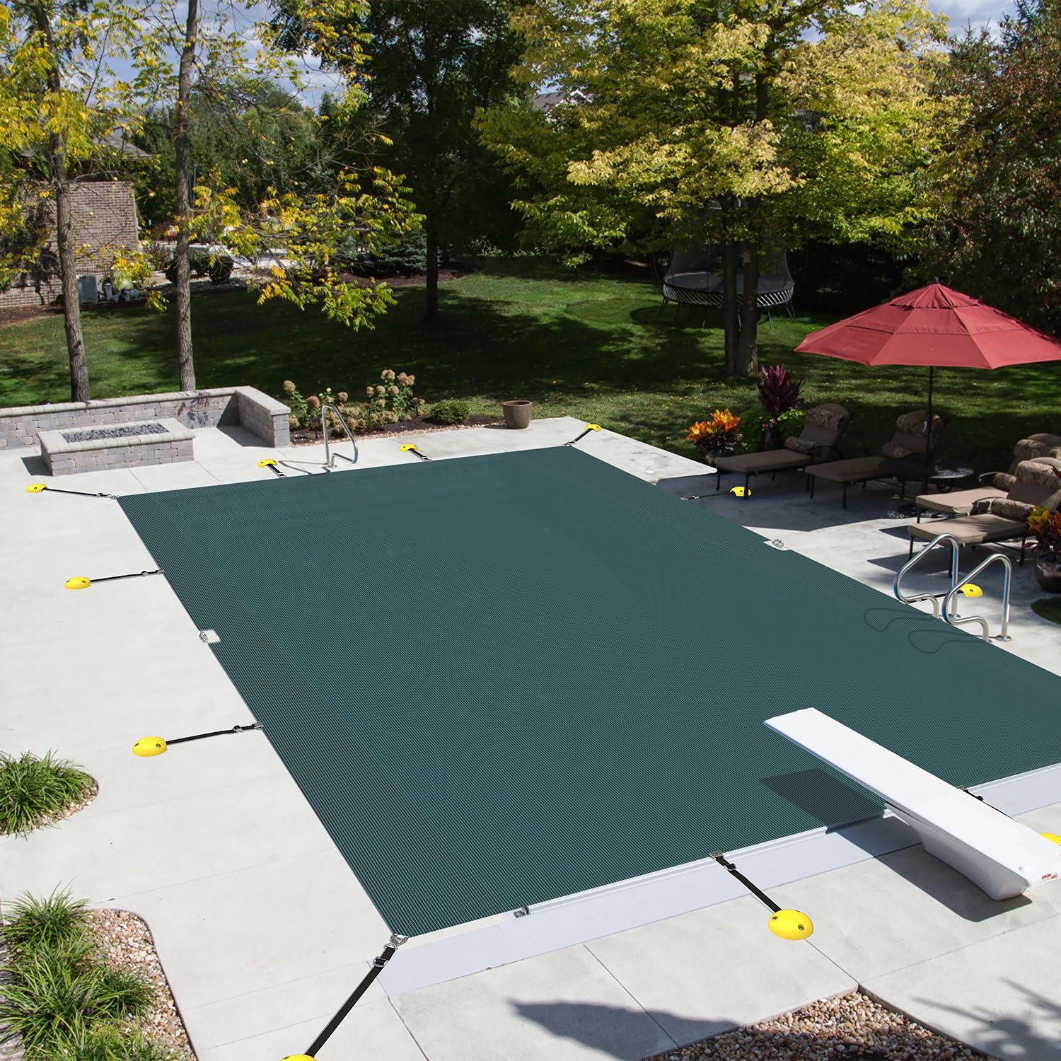 Snapklik.com : ECOOPTS 14 X 20 Pool Cover For Inground Pool, Rectangle ...