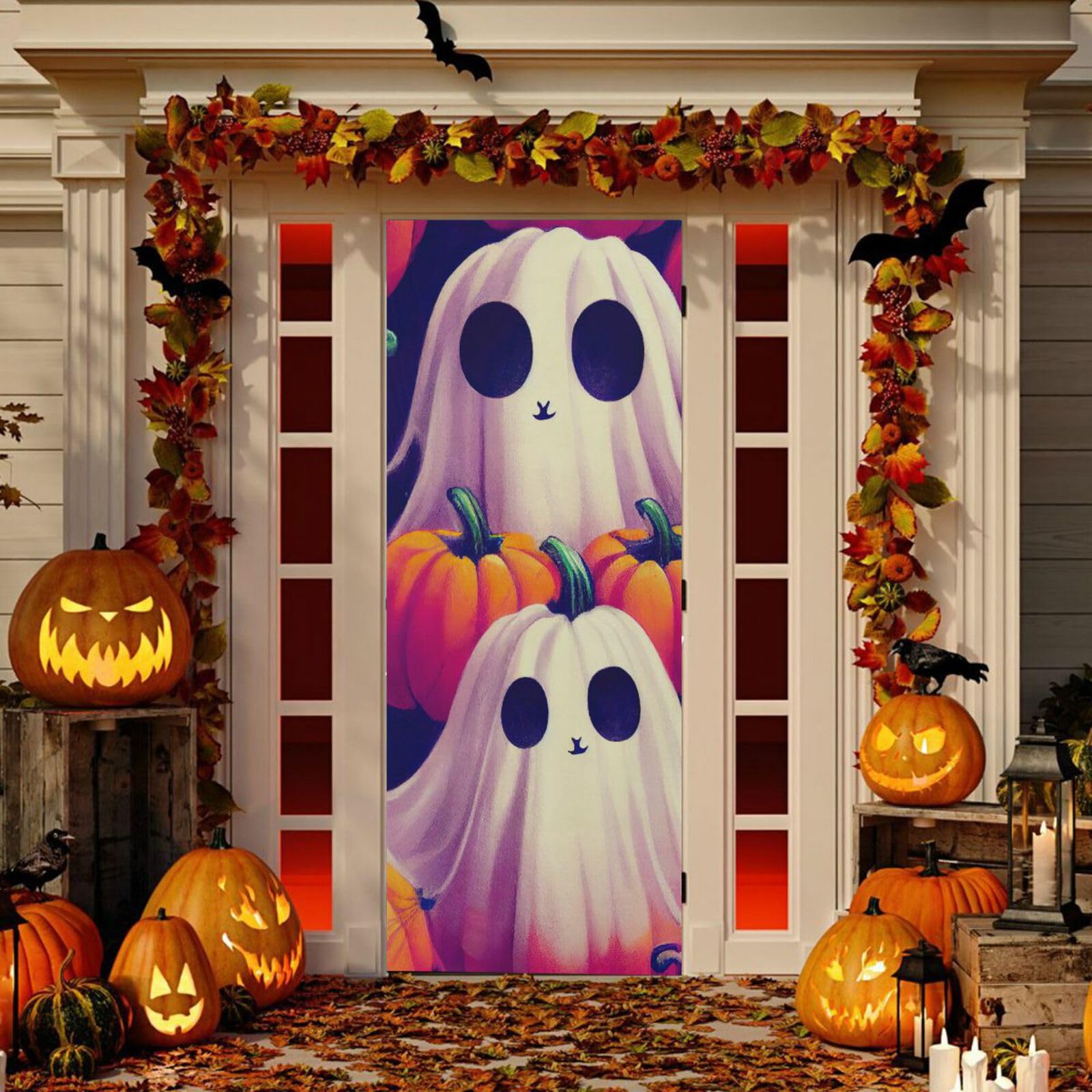 Scary Front Door Cover