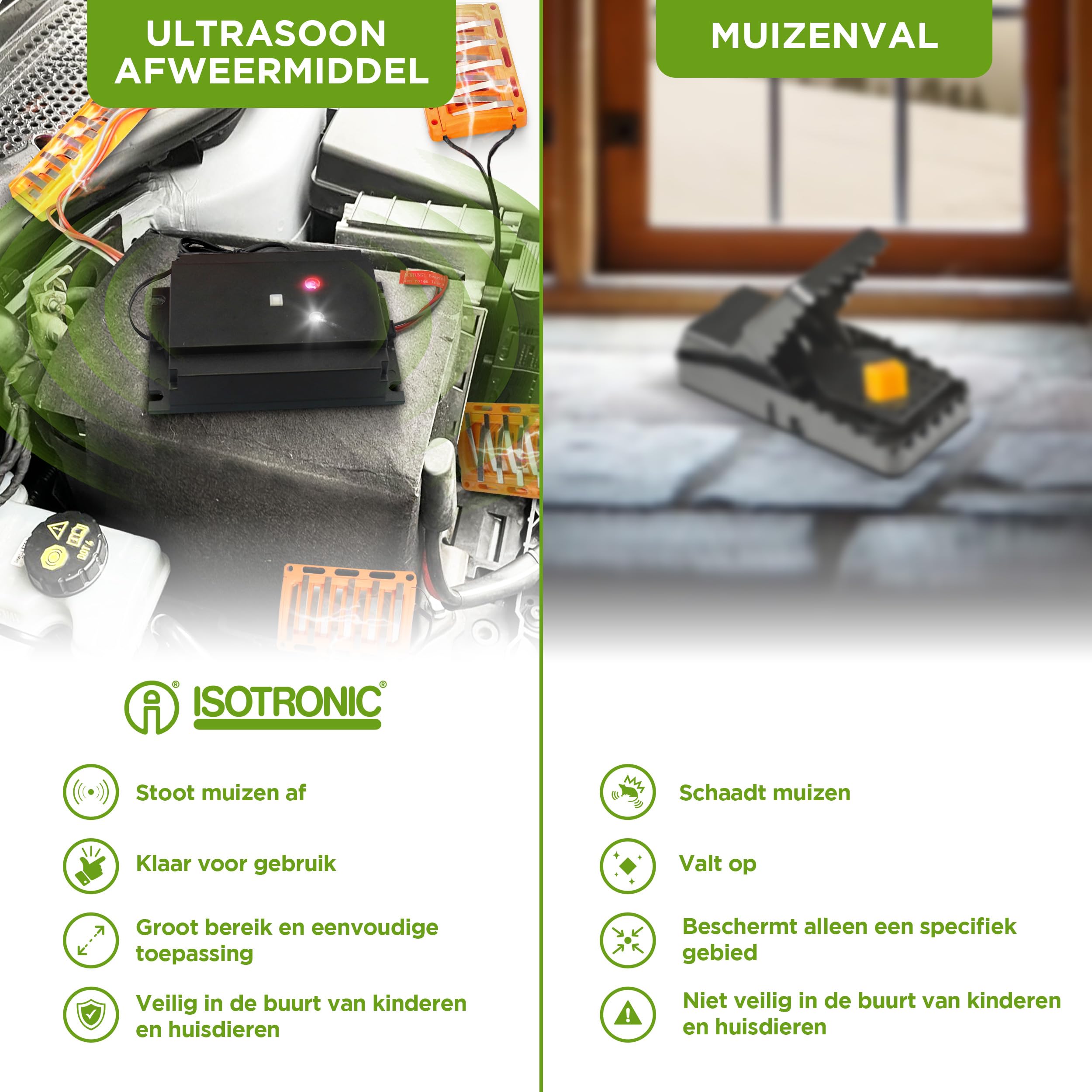 Hoogspanning Marter ISOTRONIC 3-in-1 Marterafweer Flits | Met ...