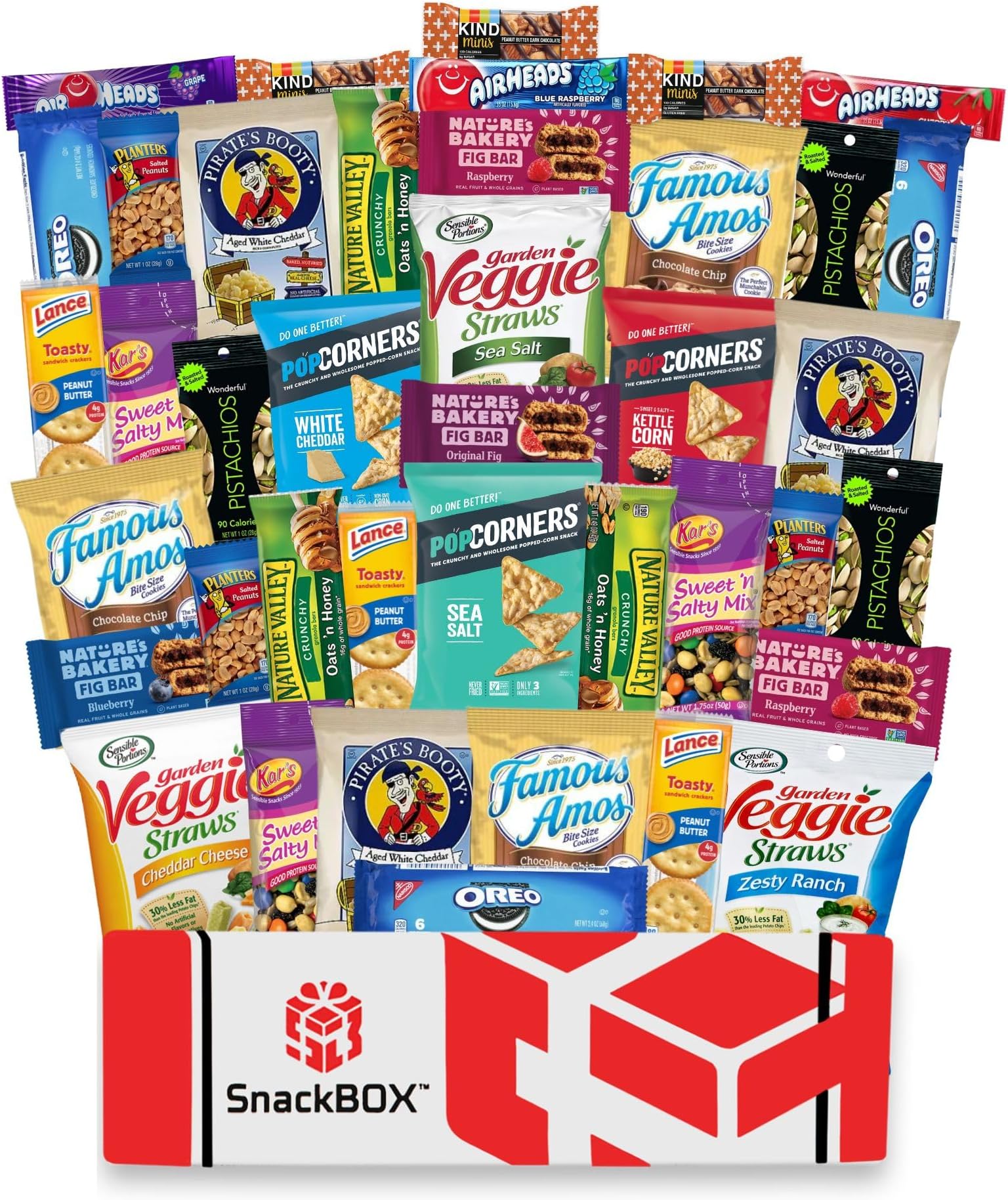 Amazon.com: KOSHER SNACKS ASSORTMENT CARE PACKAGE (40 COUNT) Healthy ...