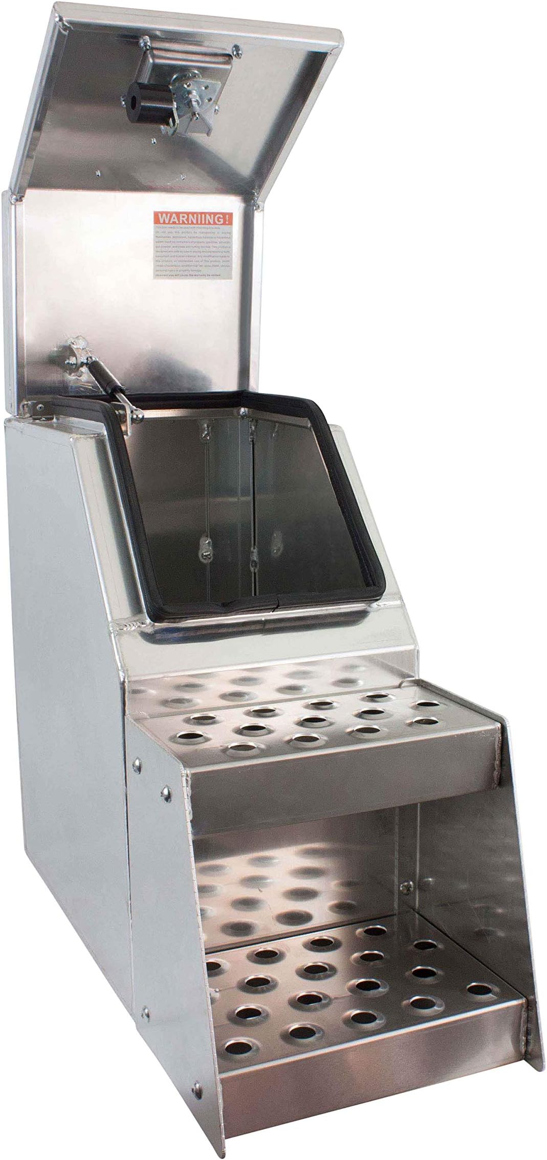 Amazon.com: Heavy Duty Aluminum Semi Truck Side Storage Saddle Step Box ...