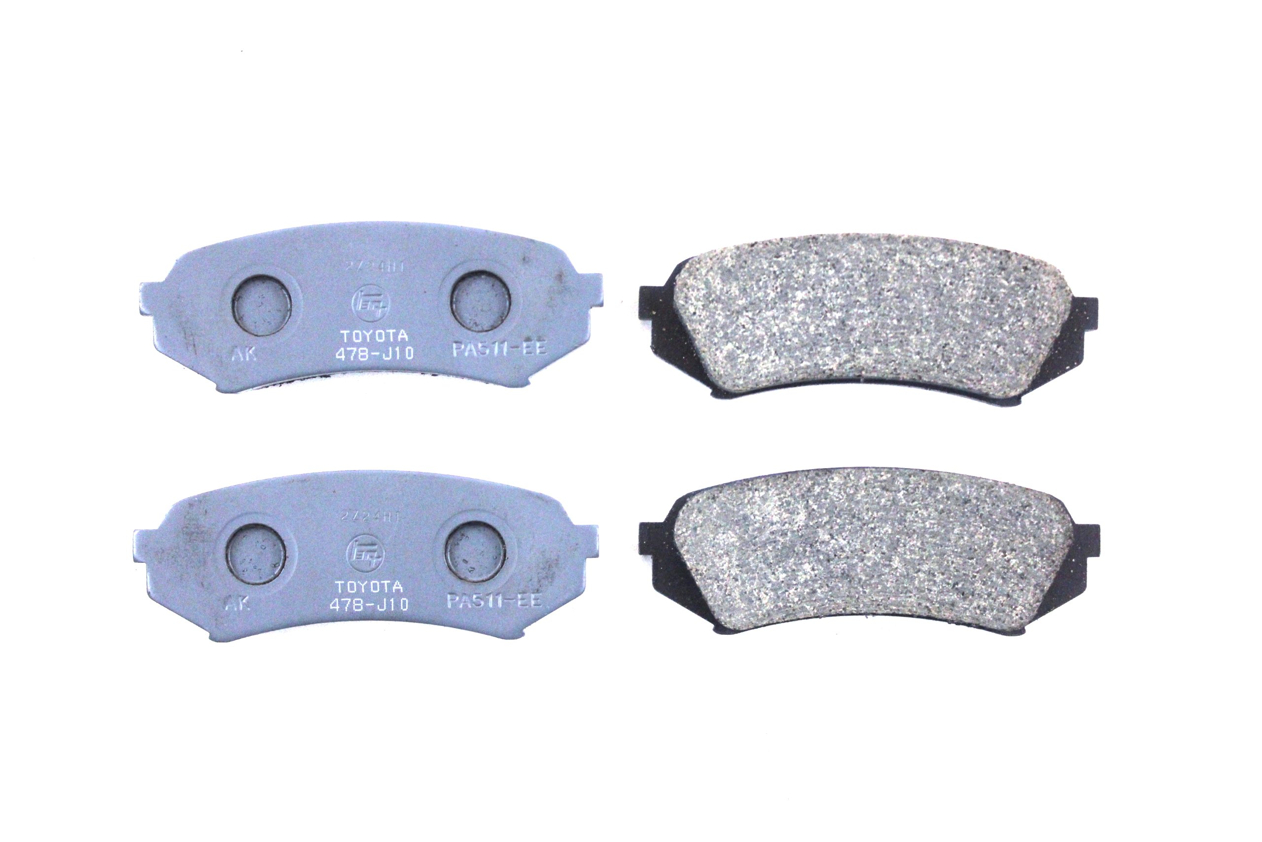 Amazon.com: Toyota Genuine Parts 04466-60070 Rear Brake Pad Set ...