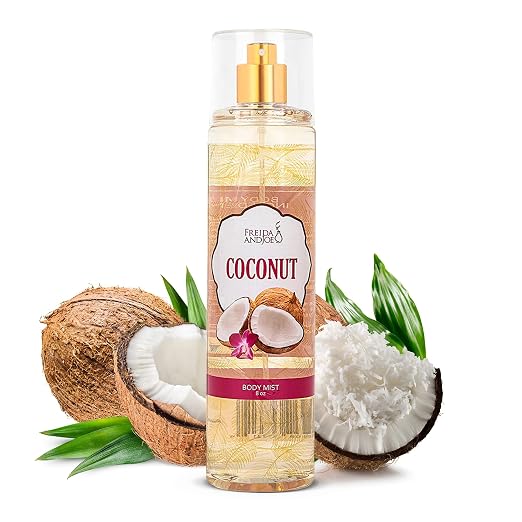 Amazon.com : Freida and Joe Luxurious Coconut Body Mist Fine Fragrance ...