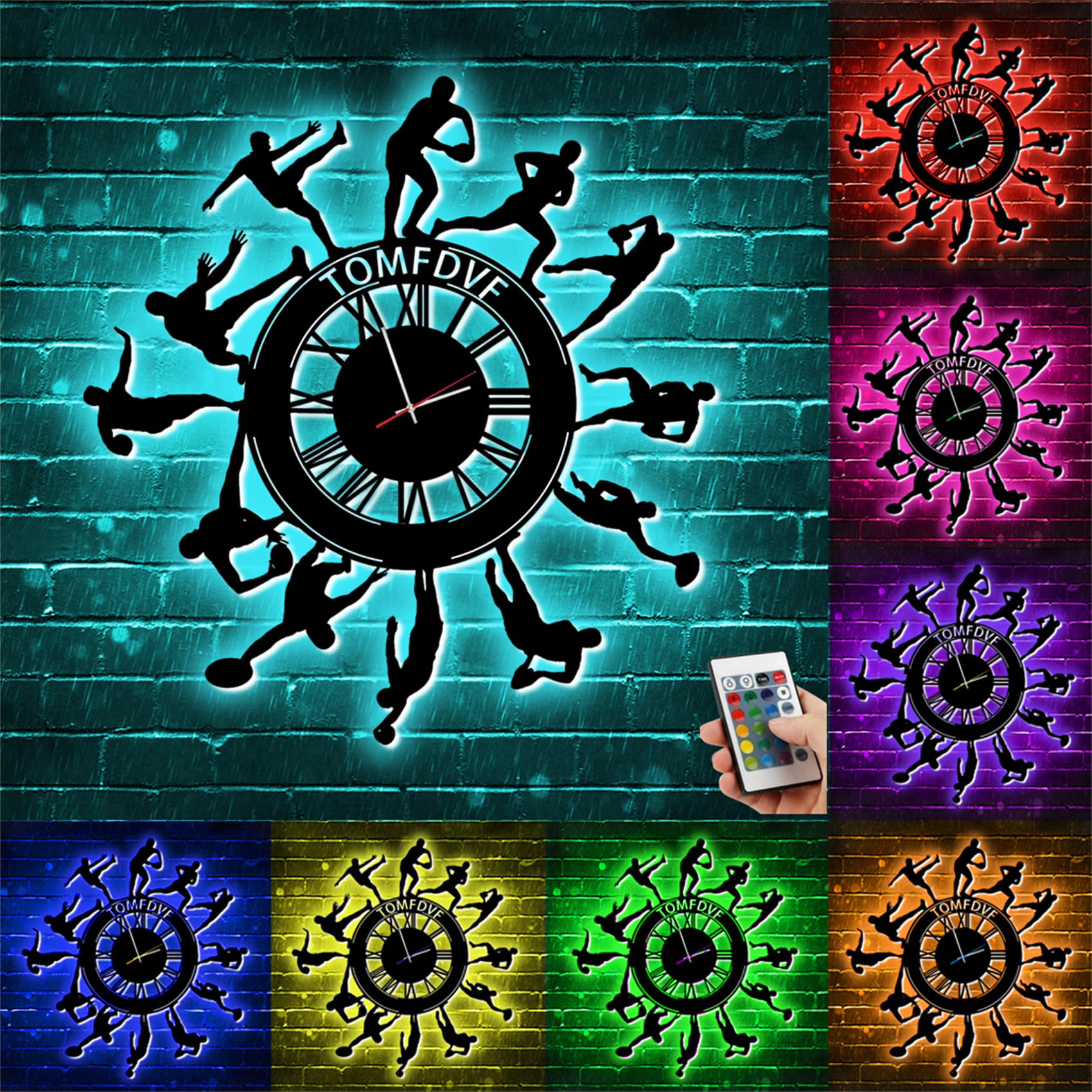 Personalized Neon Wall Clocks Neon Wall Clocks! Stunning Wall Clocks