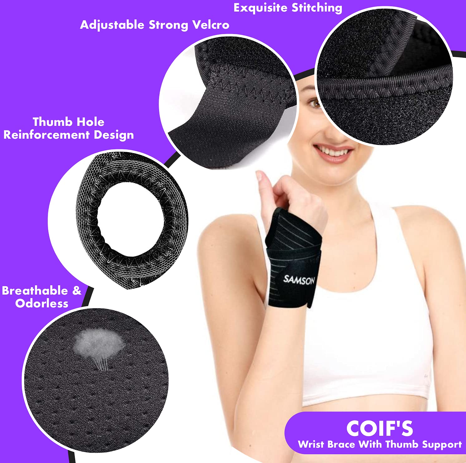 Buy Coif Wrist and Thumb Stabilizer Splint, Spica and Medical Brace ...