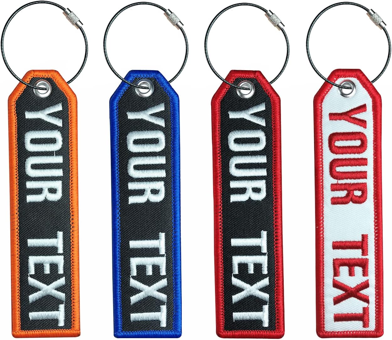 Luggage Tag, Personalized Embroidery Luggage Tag Name ID, Travel ...