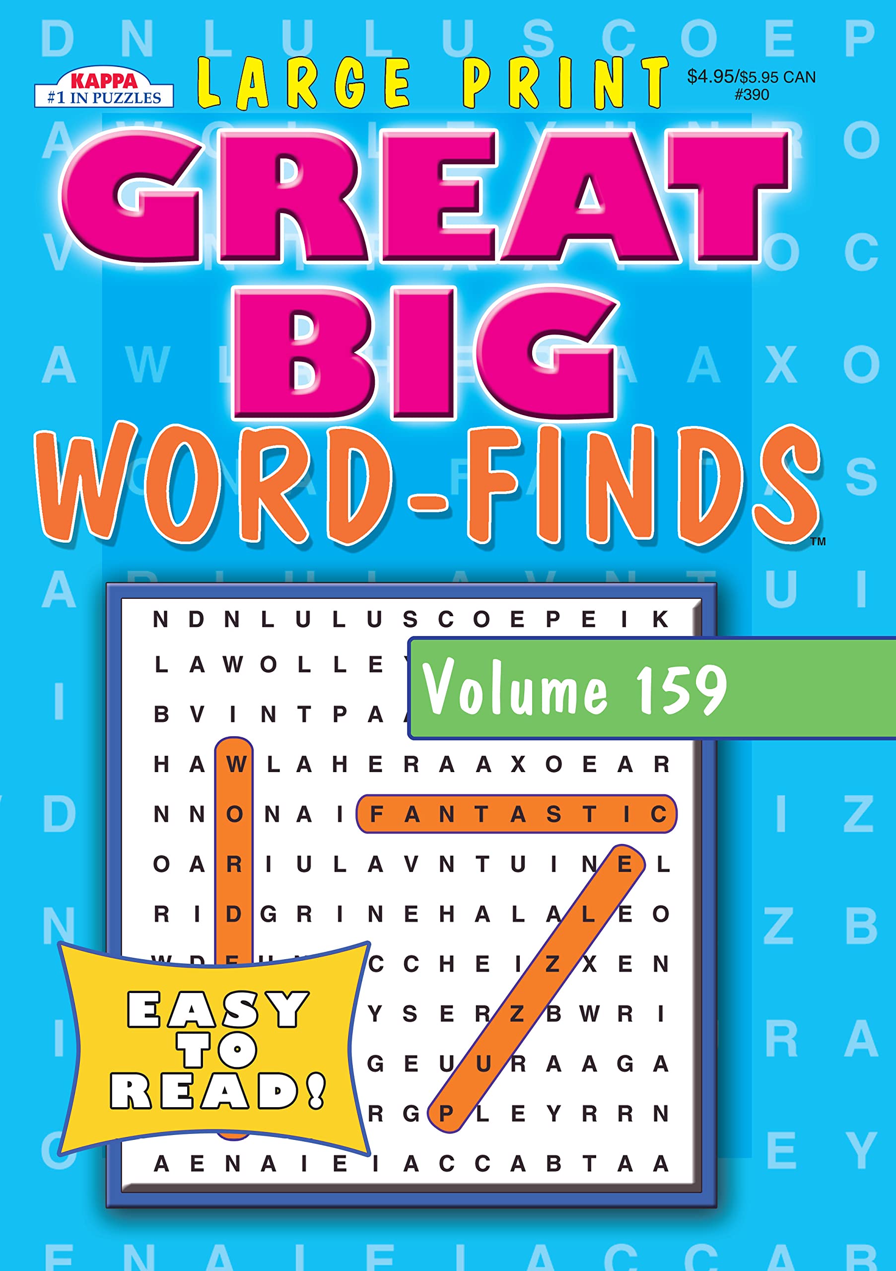 Great Big Word-Finds Puzzle Book-Large Print Word Search: Kappa Books ...