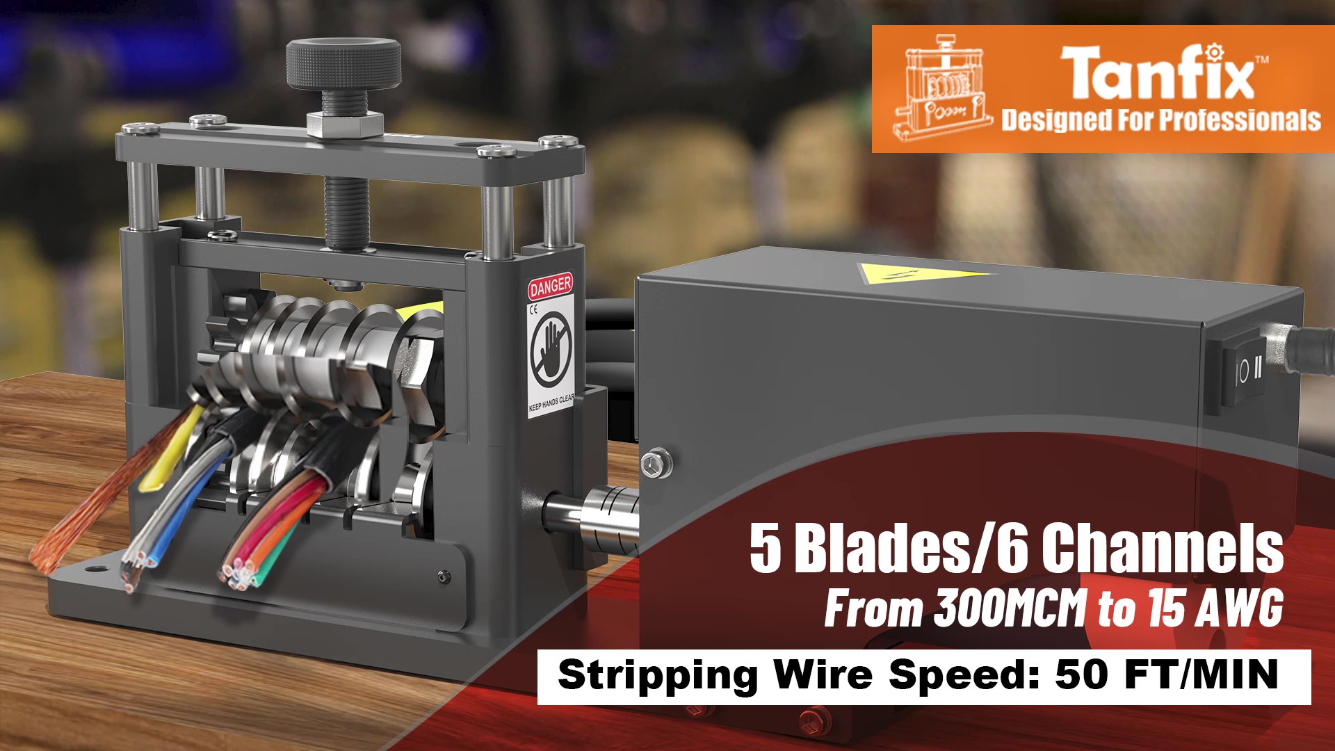 Watch Tanfix Automatic Electric Wire Stripper Machine on Amazon Live