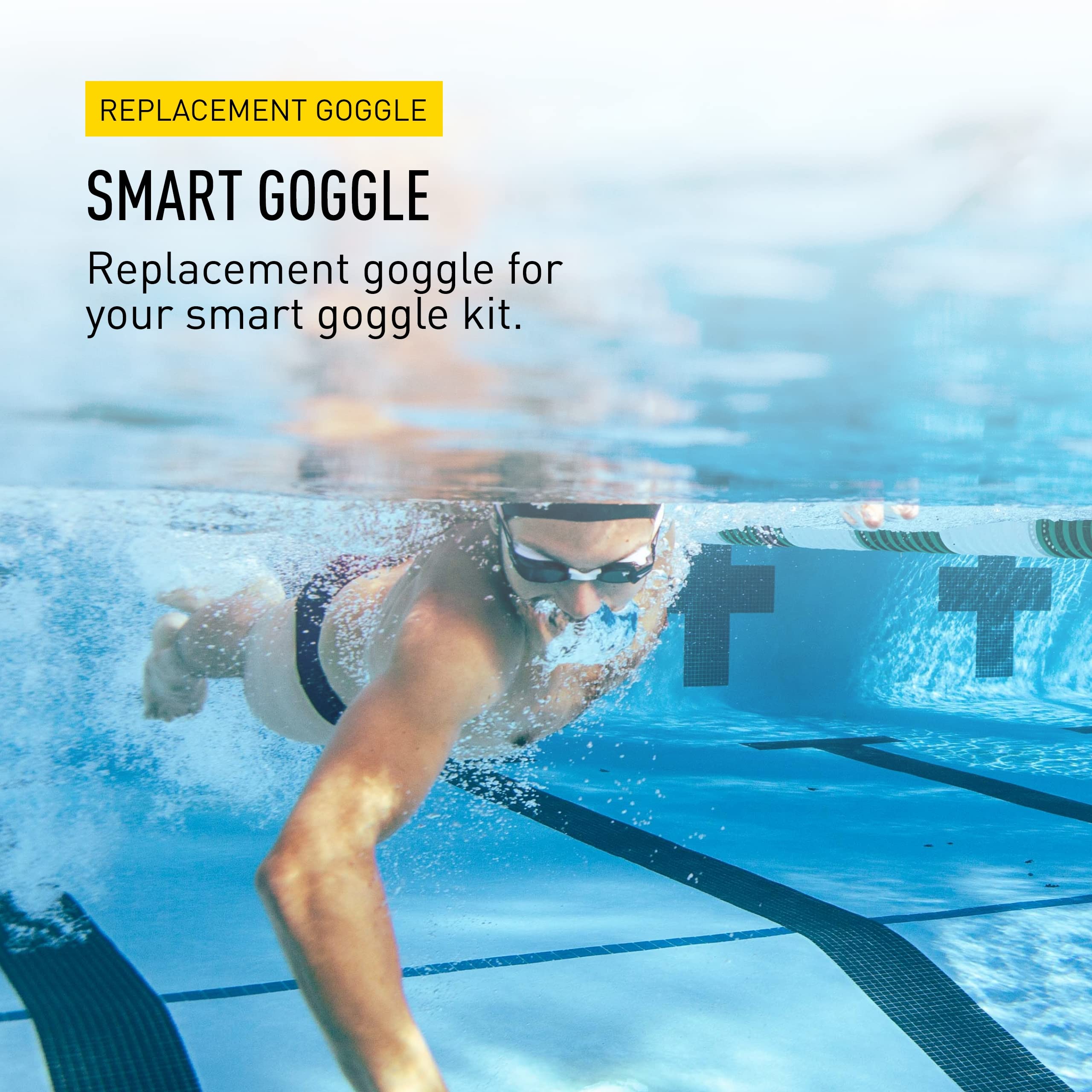FINIS Smart Goggle Kit - Swim Goggles and Smart Coach for Swim Training - Unisex Adult Swimming ...