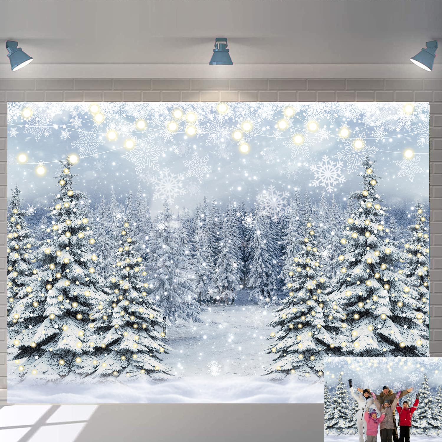 Holiday Scene Background