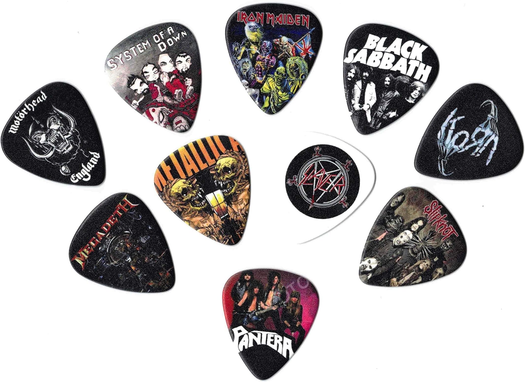 Amazon.com: Avenged Sevenfold Plectrum The Stage Set of 5 Multicolours ...