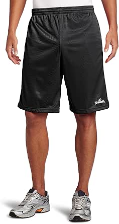 Spalding Men's Basic Mesh Short, Black, XX-Large at Amazon Men’s ...