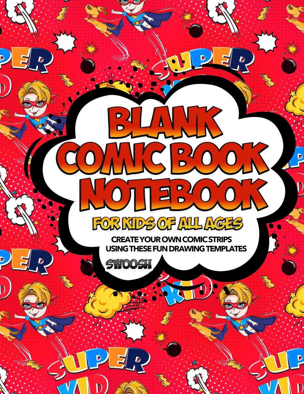 Buy Blank Comic Book For Kids Of All Ages Create Your Own Comic Strips ...