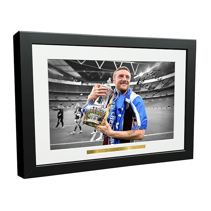 Buy Kitbags & Lockers 12x8 A4 '2021 FA CUP WINNERS' Jamie Vardy ...