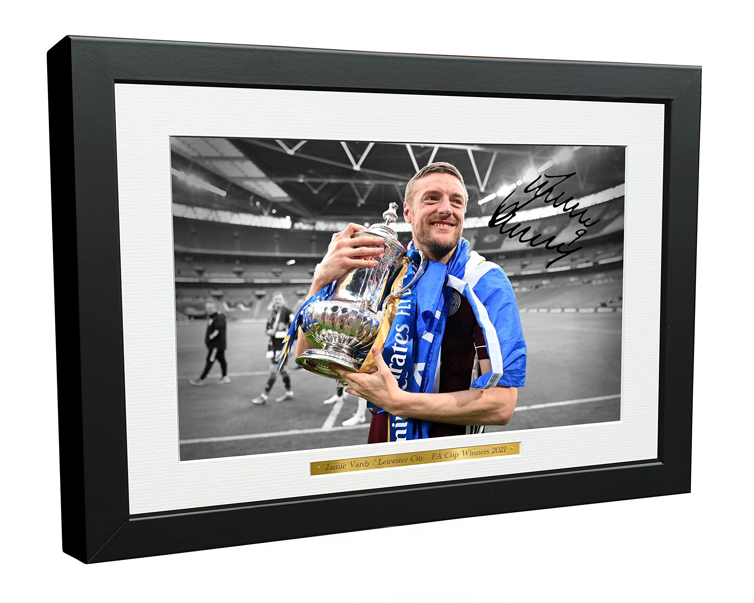 Buy Kitbags & Lockers 12x8 A4 '2021 FA CUP WINNERS' Jamie Vardy ...