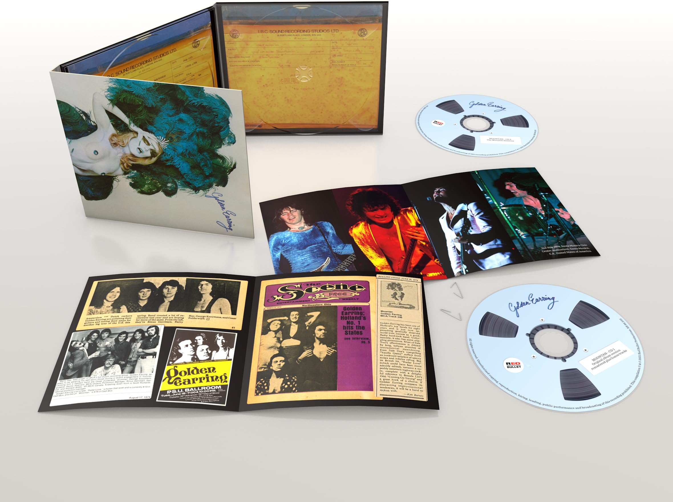 Moontan (Remastered and expanded 2CD) by Golden Earring: Amazon.co.uk ...