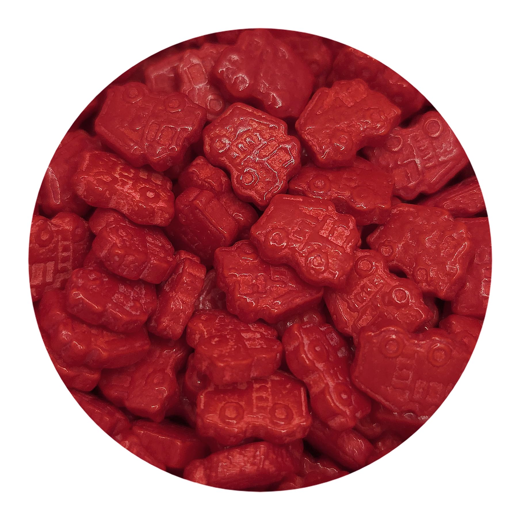 Amazon.com: NCS Red Fire Truck - Fire Engine Edible Candy Cake Toppers ...