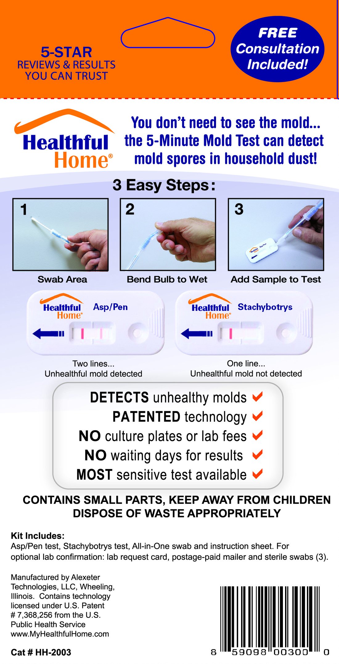 Snapklik.com : 5-Minute Mold Test