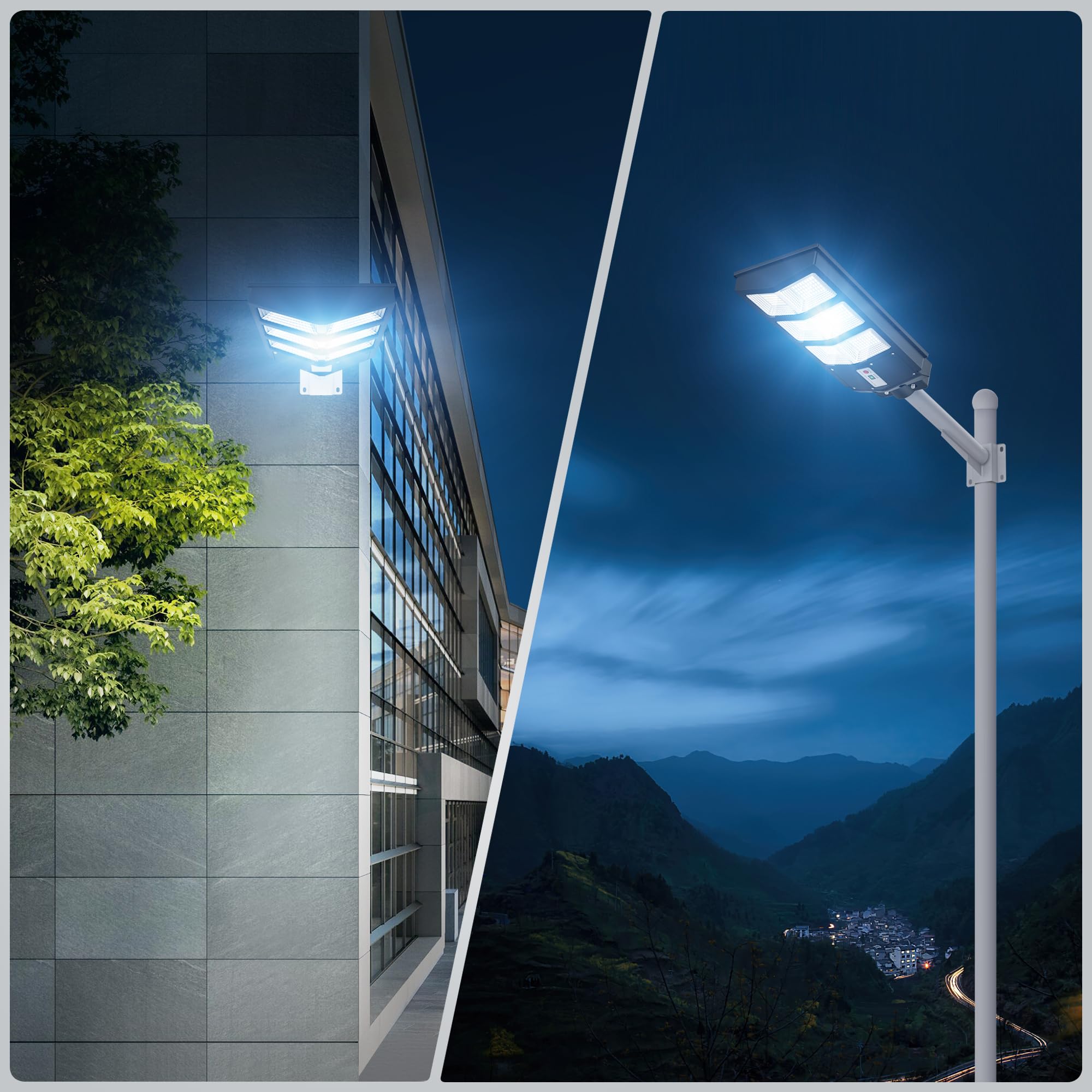 Snapklik.com : Sunwish 1000W Solar Street Lights Outdoor 6500K Solar ...