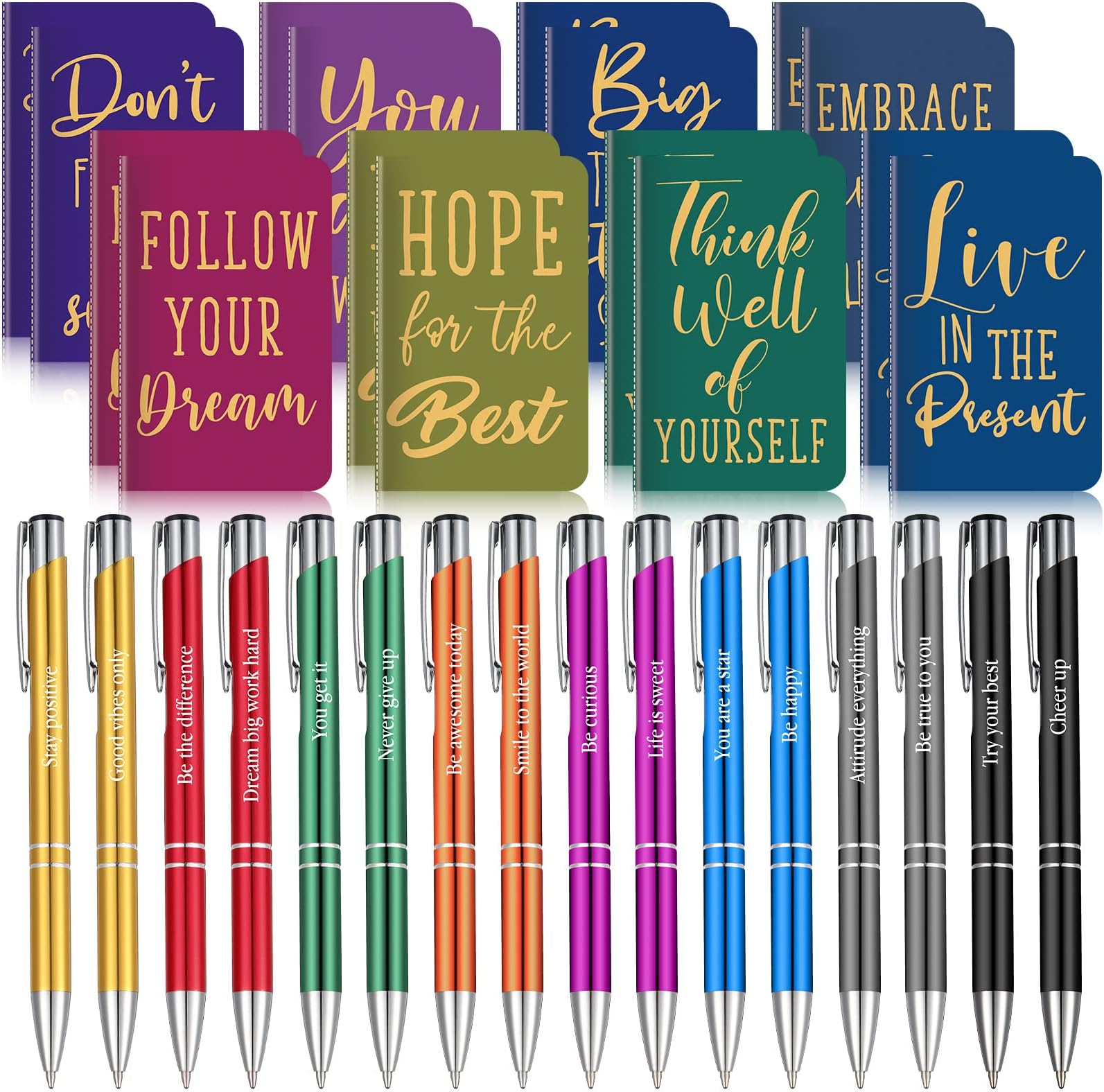 Amazon.com : Funrous 32 Pcs Motivational Quote Pens Inspirational ...