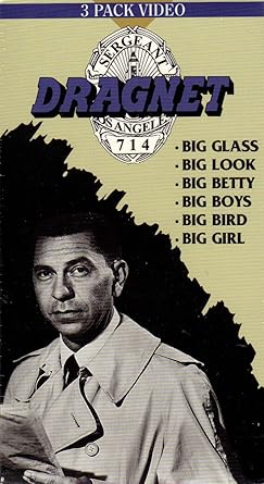 Amazon.com: Dragnet TV Classics [VHS] : Webb,Jack: Movies & TV