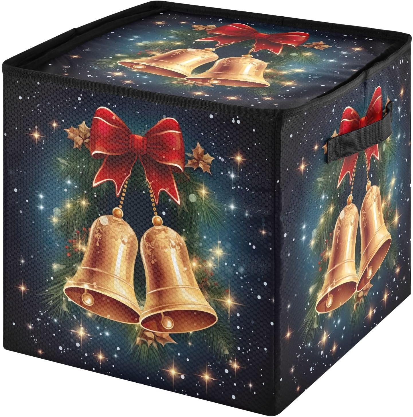 Amazon.com: Kigai Christmas Bell Christmas Ornament Storage Box with ...