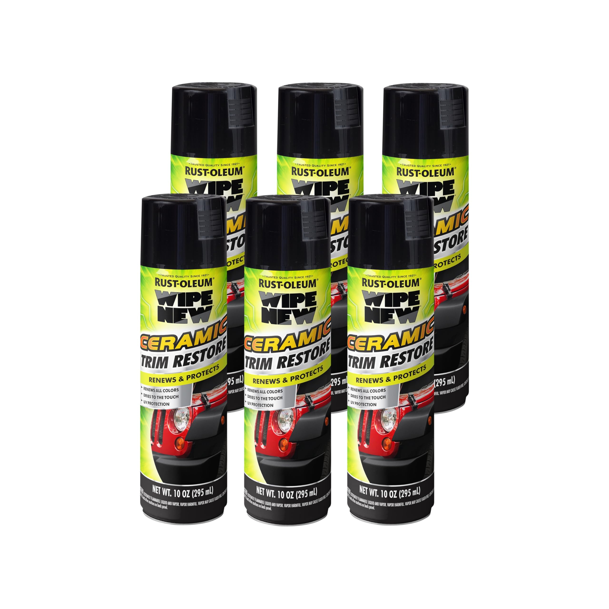 Wipe New Rust-Oleum 381705-6PK Ceramic Trim Restore, 10 oz, (Pack of 6 ...