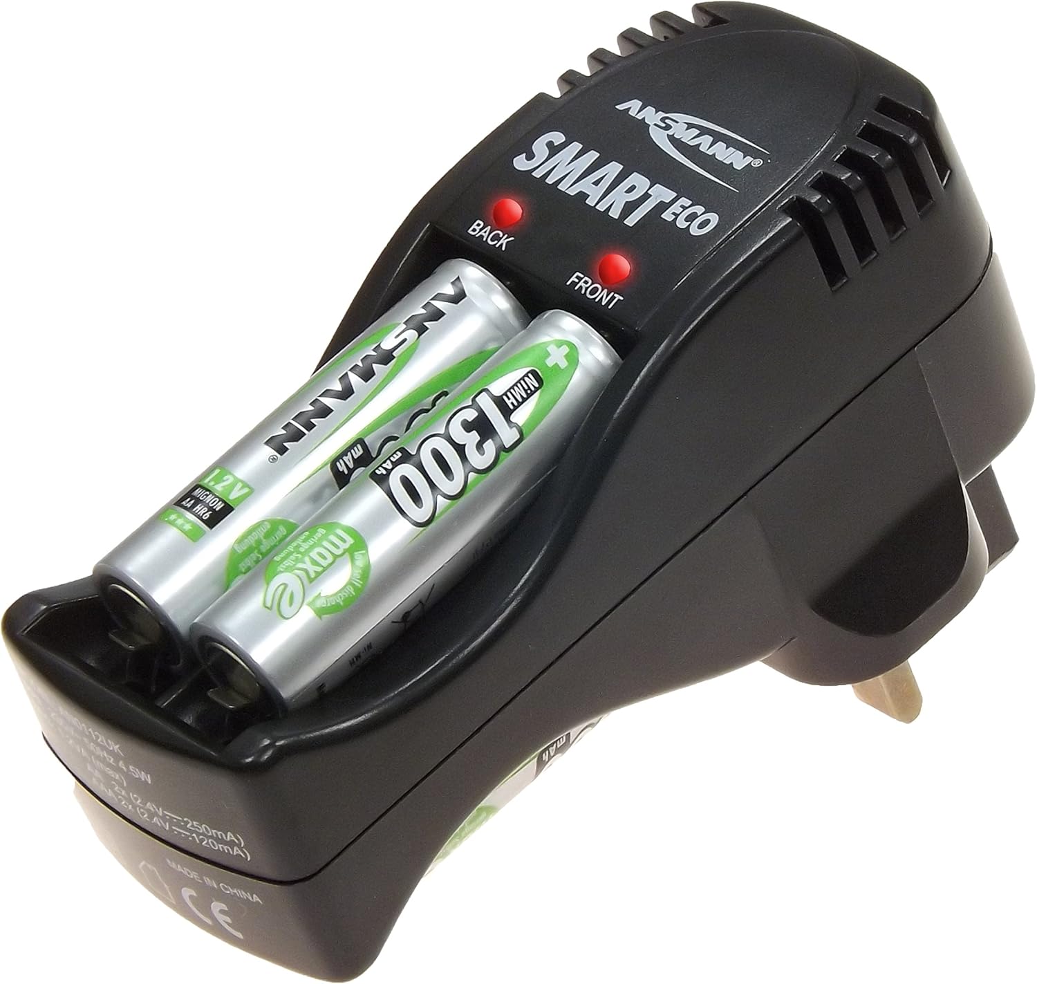 ANSMANN Smart Eco Charger Set | For charging AA & AAA rechargeable ...