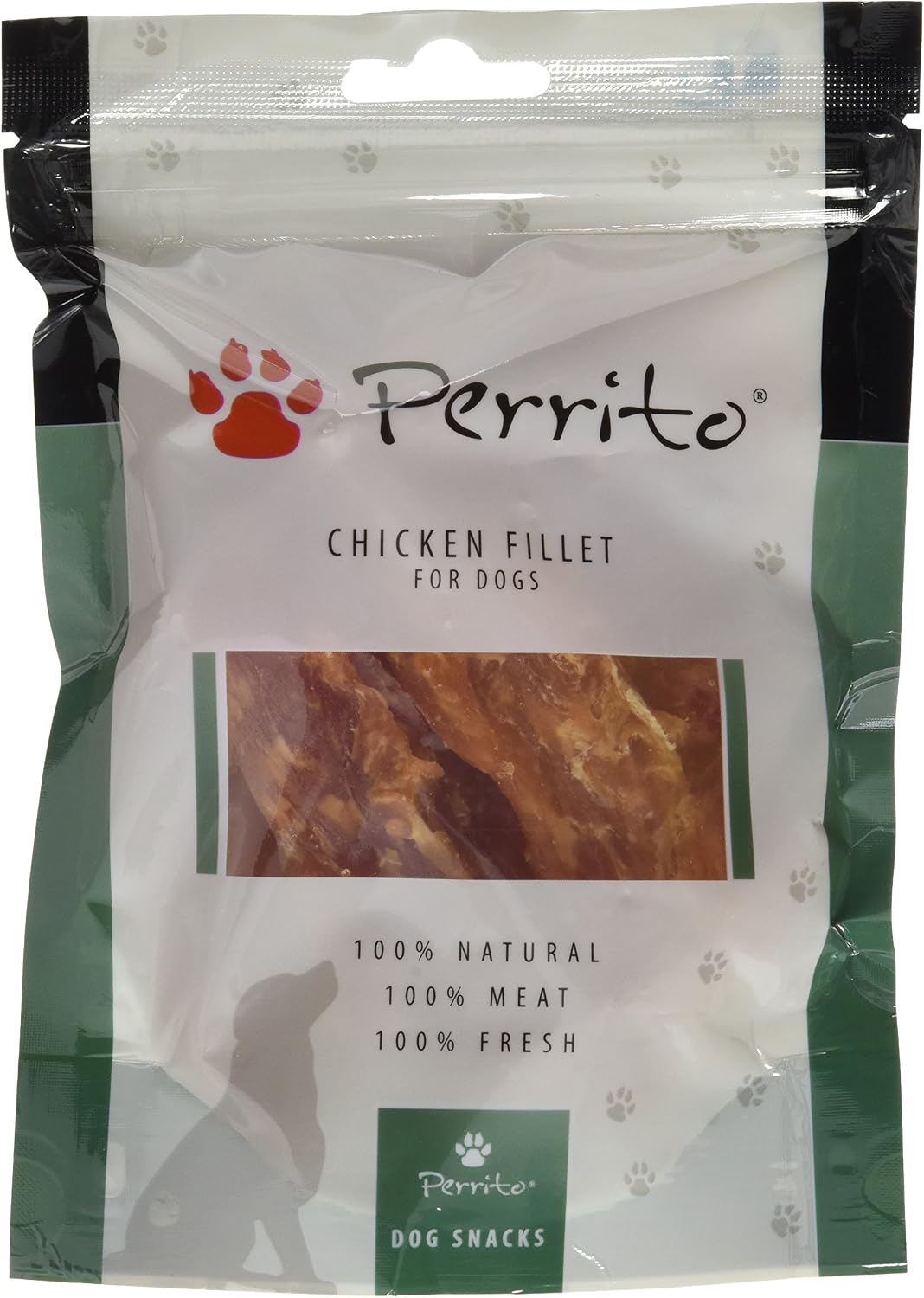 Perrito Chicken Fillet Dog Treats Pack of 5 x 100 g : Amazon.co.uk: Pet ...