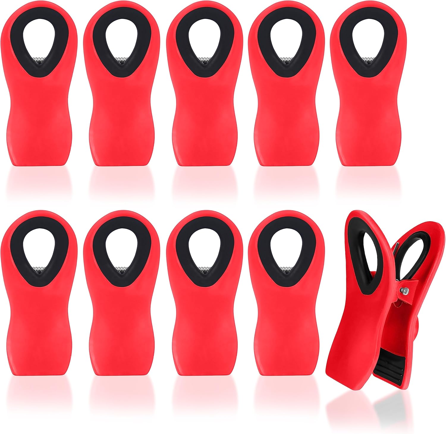 Amazon.com : Magnus 10 Pack Magnetic Chip Clips - Tight Sealing Bag ...