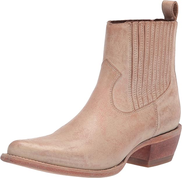 Amazon.com | Frye Women's Sacha Chelsea Western Boot | Mid-Calf