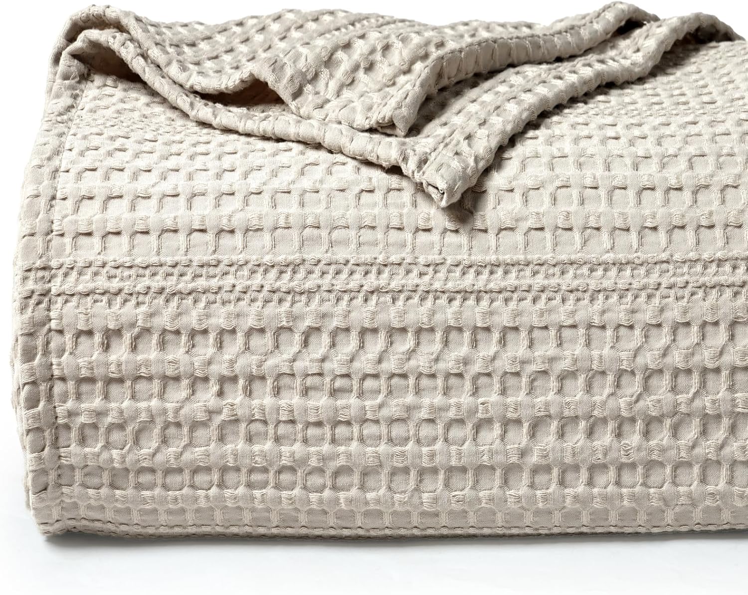 Amazon.com: PHF Soft Waffle Weave Blanket King Size 104’’x90 ...