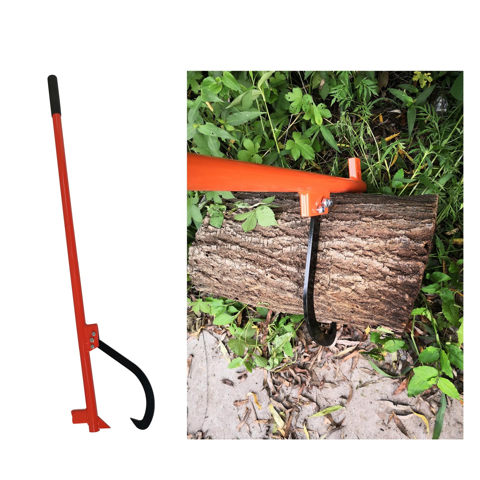 Snapklik.com : 51" Timberjack Log Lifter, Adjustable Log Roller Cant ...