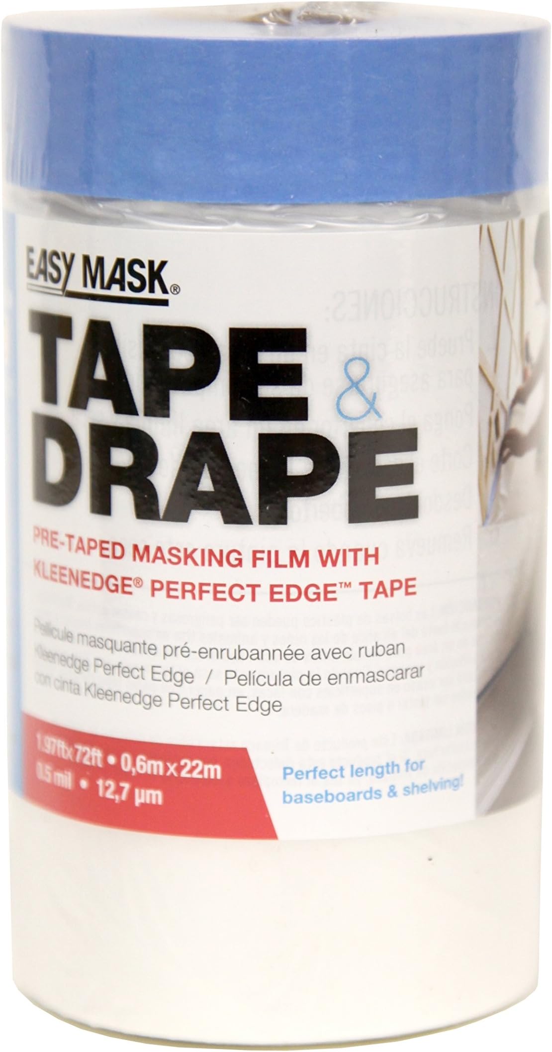 Tape & Drape W/14 Day Tape 2' X 90' - Amazon.com