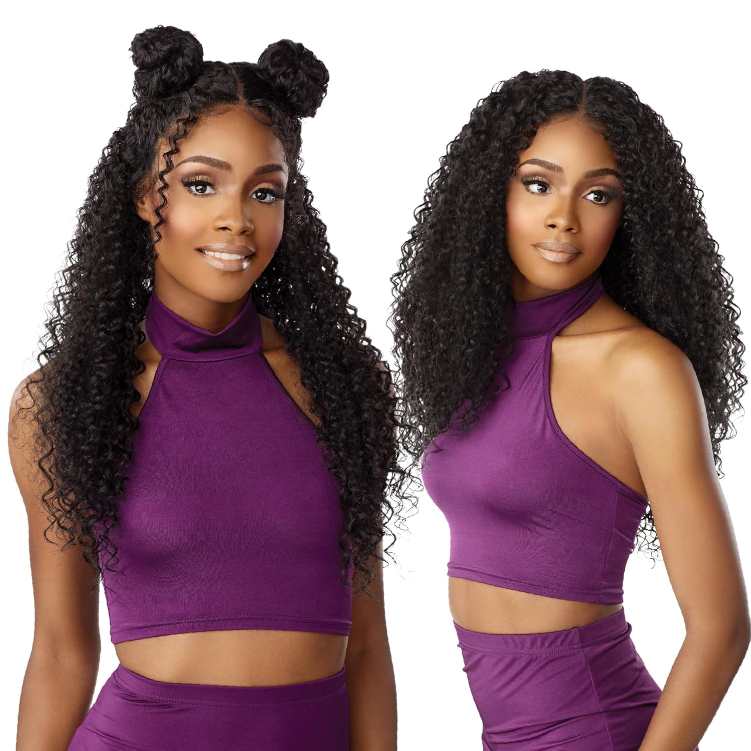 Amazon.com : Sensationnel Butta Lace Prestyled Wigs - Unit 2 Glueless ...